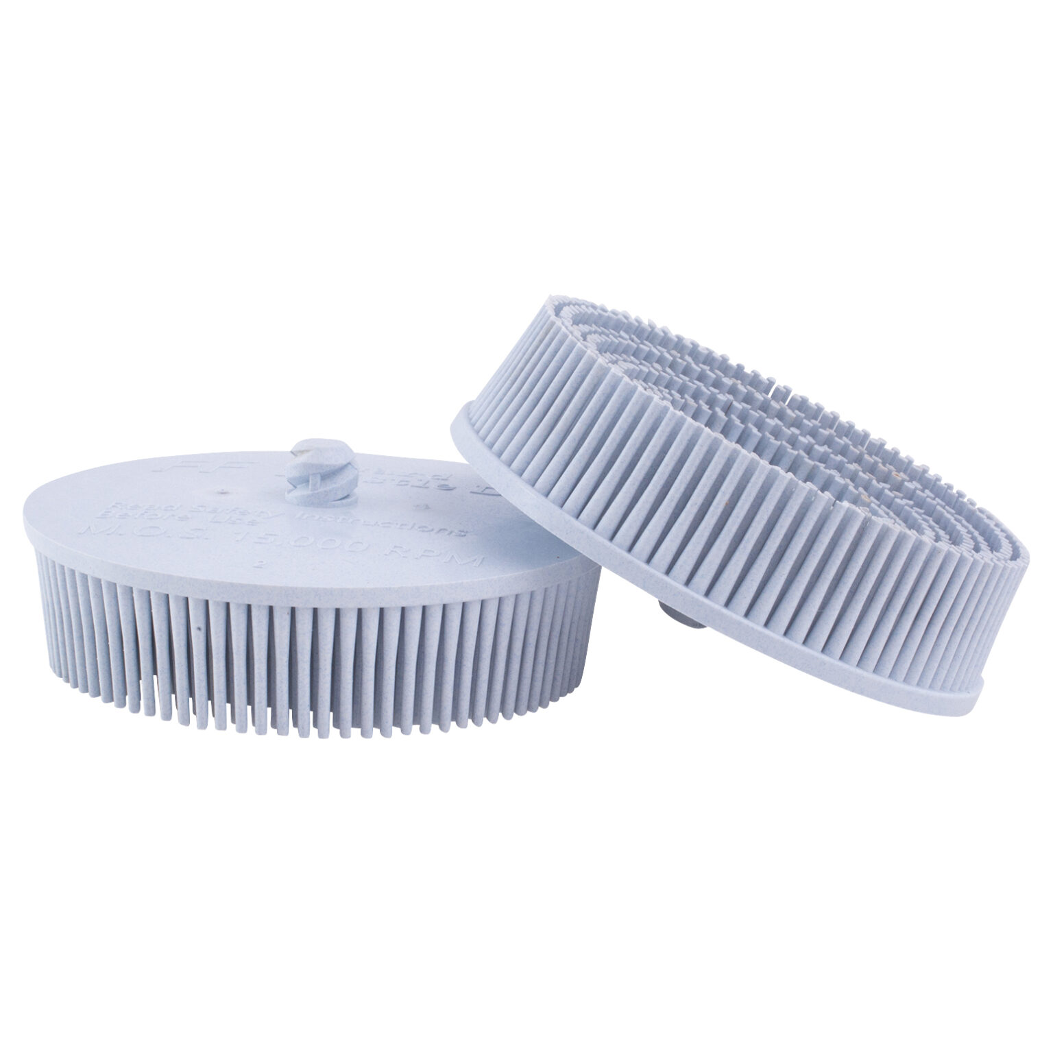 10 Pk | 3 in. Dia. Grey Shark Finger Discs™ - 120 Grit - Shark Industries