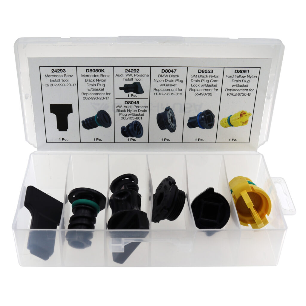 Nylon Drain Plugs Kit - 7 Piece Kit, Includes 2 Installation Tools ...