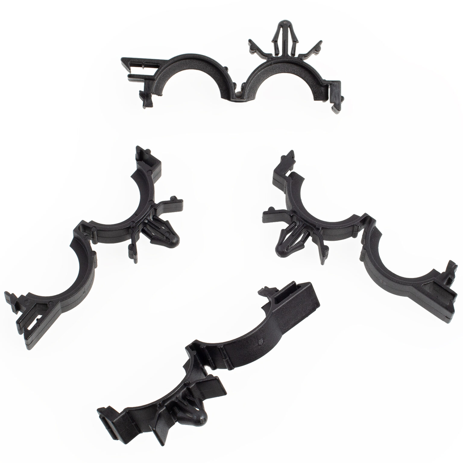 25 PK | Wire Loom Routing Clip - 3/4" I.D. 1" O.D. - Shark Industries