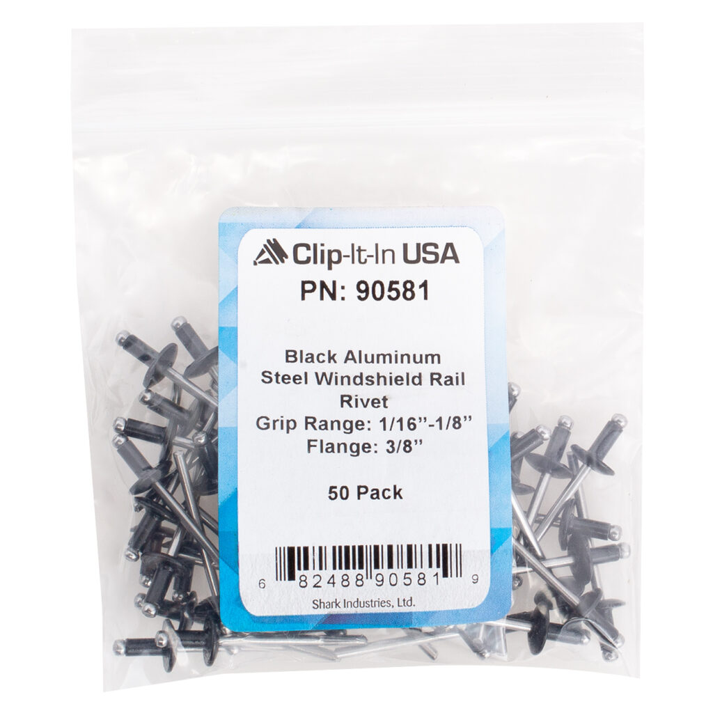 50 PK | Peel Type Rivet - Ford 1/8 in. Dia, 1/16 in.-1/8 in. Grip ...