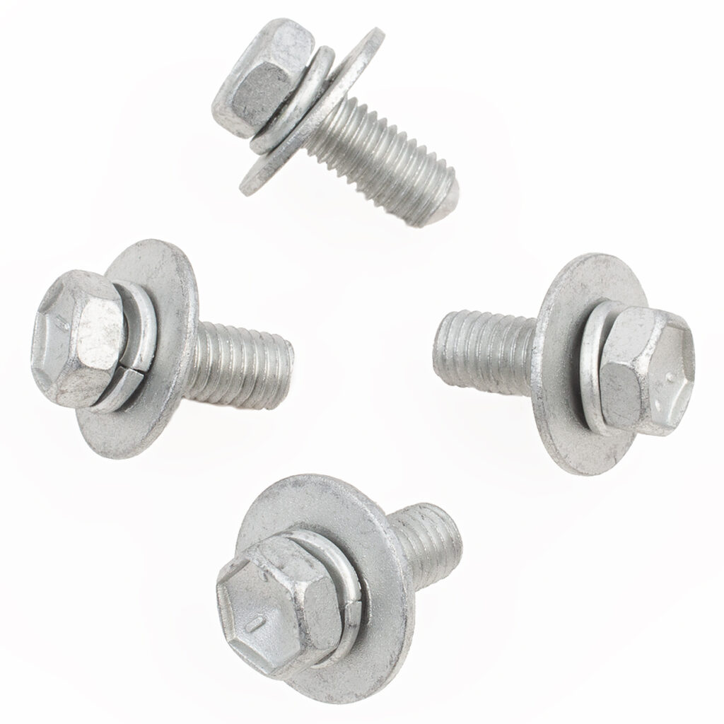 25 PK | Engine Splash Shield Bolt 8-1.25 x 20mm Indented Hex Head ...