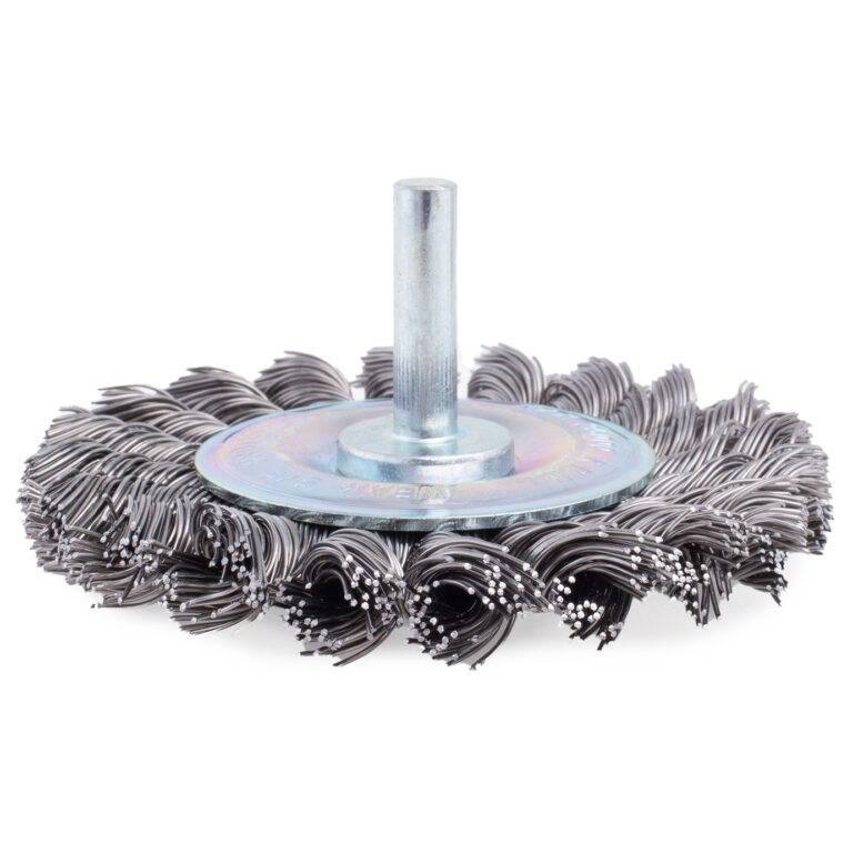 3 1/4'' Mounted Knot Power Brush - Shark Industries