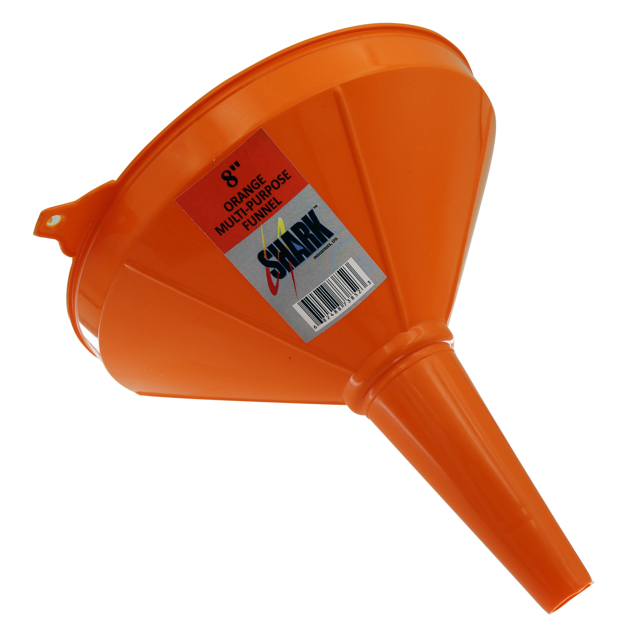8" Jumbo Orange Funnel - Shark Industries